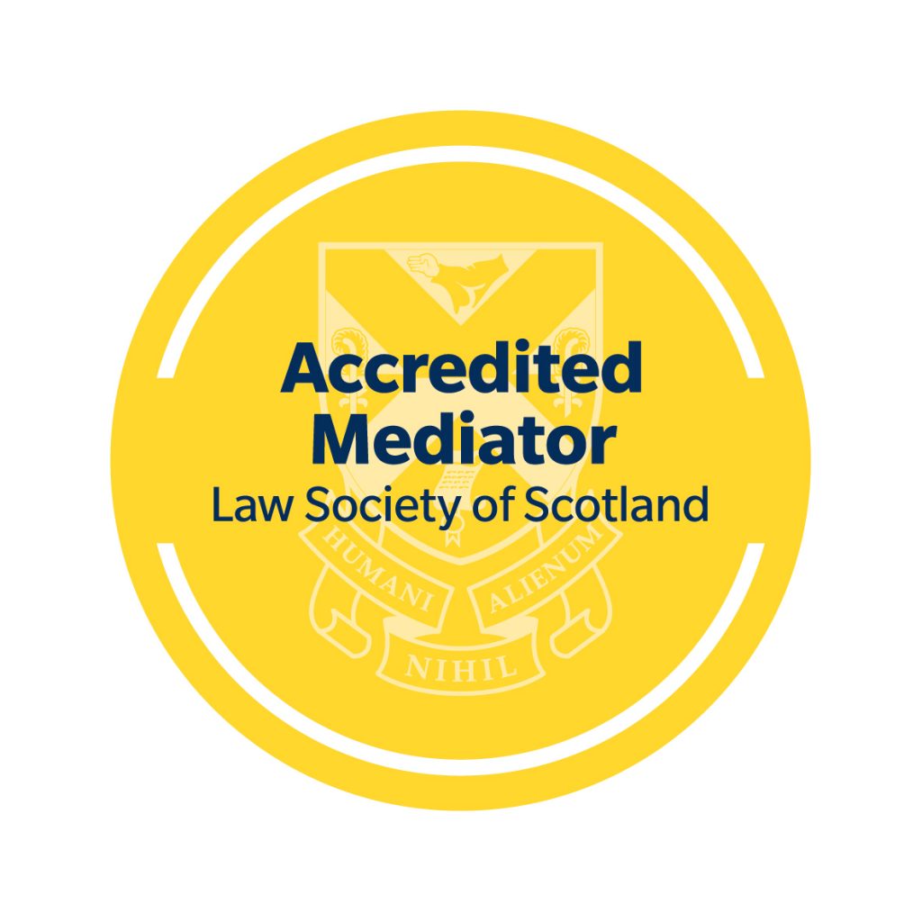 Law Society Accredited Mediator logo | MNCRS